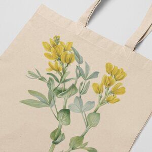 Outfit Bits | Bags | Prairie Thermopsis Vintage Watercolor Floral Print ...